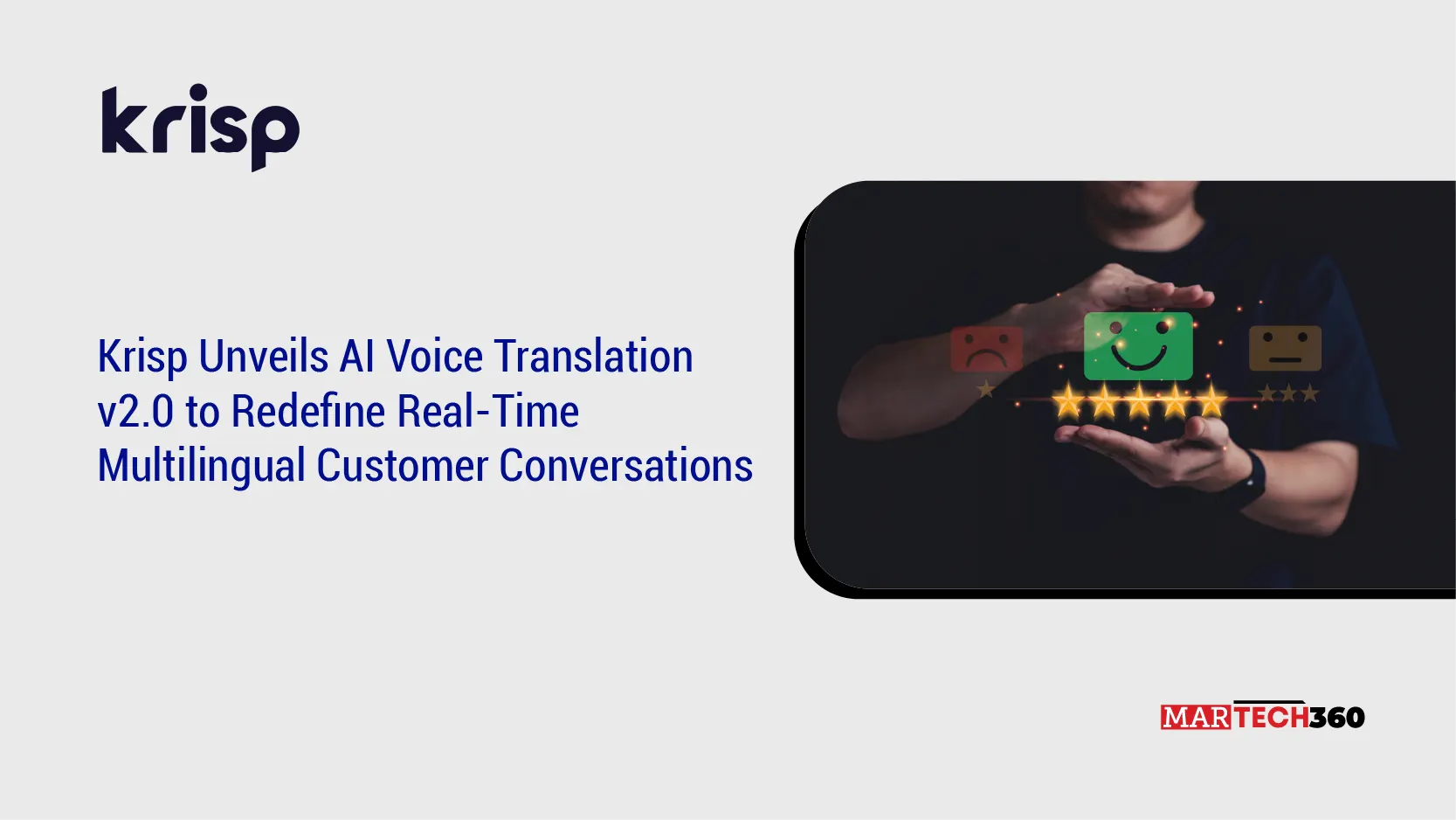 Krisp Launches AI Voice Translation v2.0 for Real-Time CX